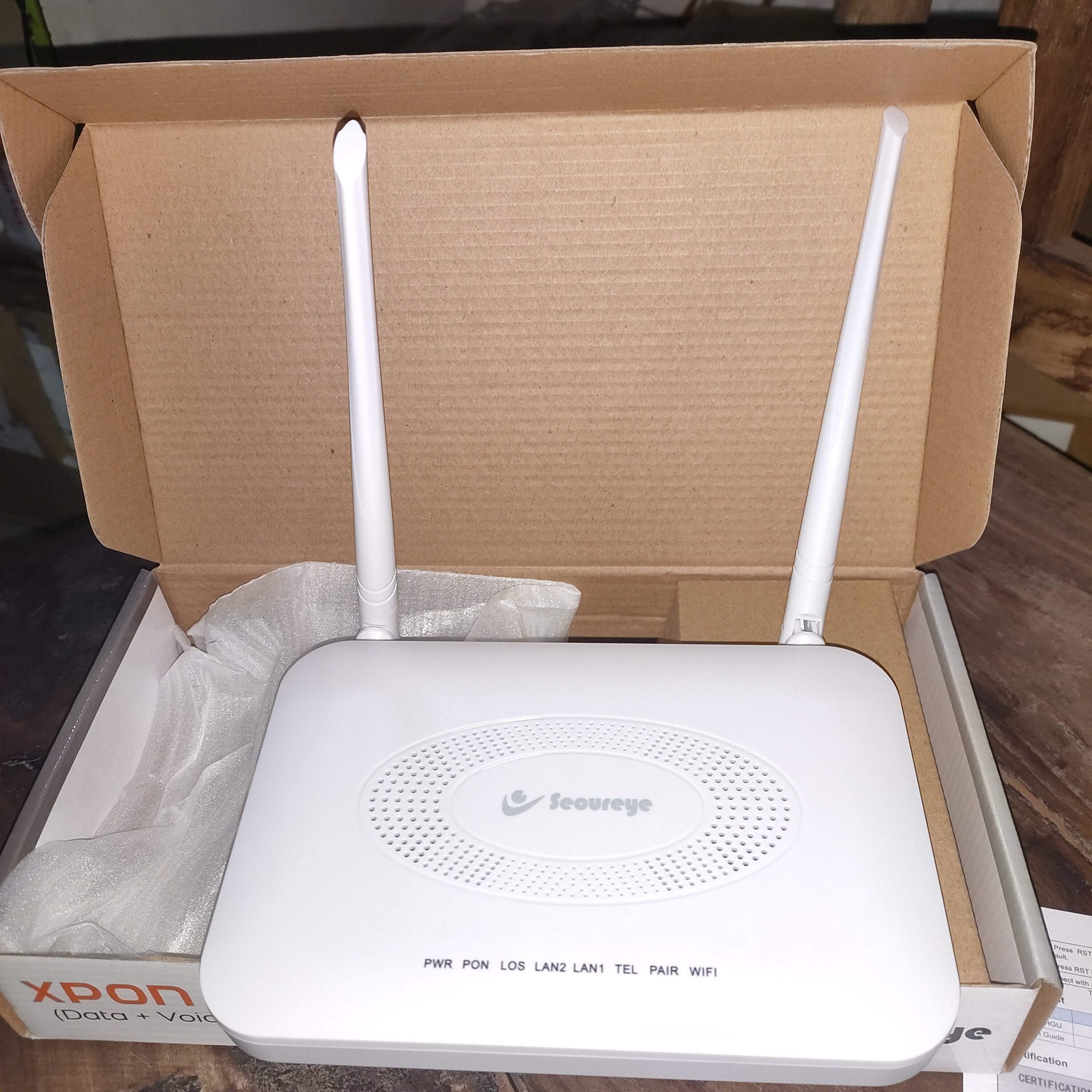 Secureye XPON ONU with Data Voice & Wifi compatible with BSNL - MFT ...